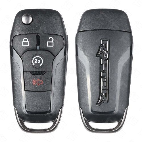 2018 - 2020 Ford Raptor 4 Button Starter High Security Remote Head Flip ...